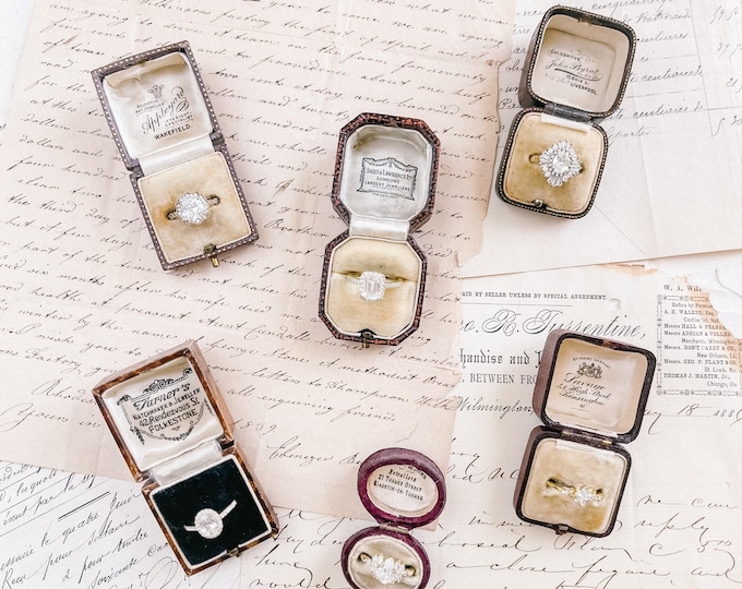 Antique Push Pin Ring Boxes From England - Etsy