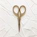 Vintage Gold Scissors Antique Photography Styling Prop for Flat Lays - Etsy