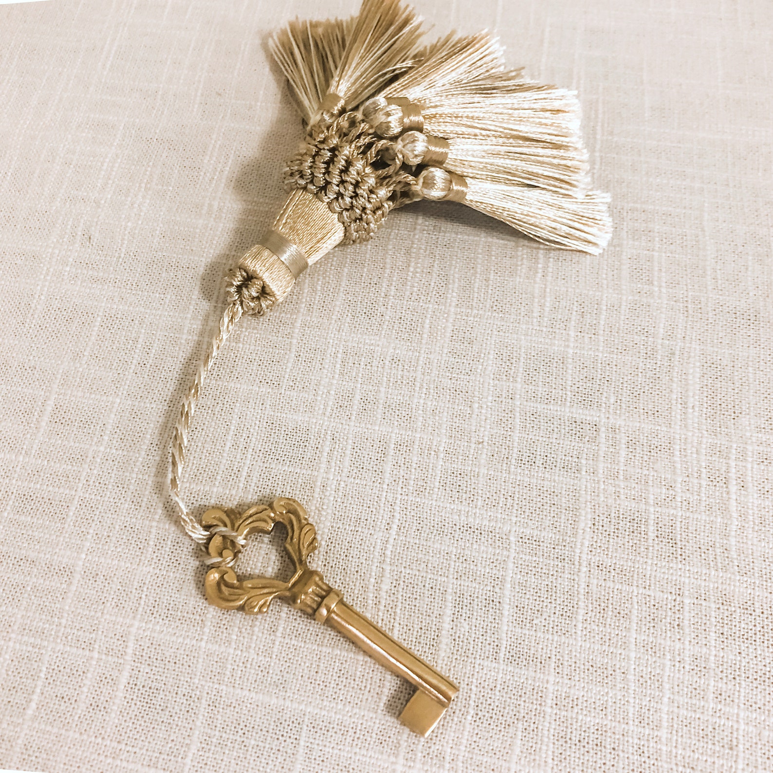 Large Vintage Tassel for Keys, Clocks, Curtains and Home Decor - Etsy