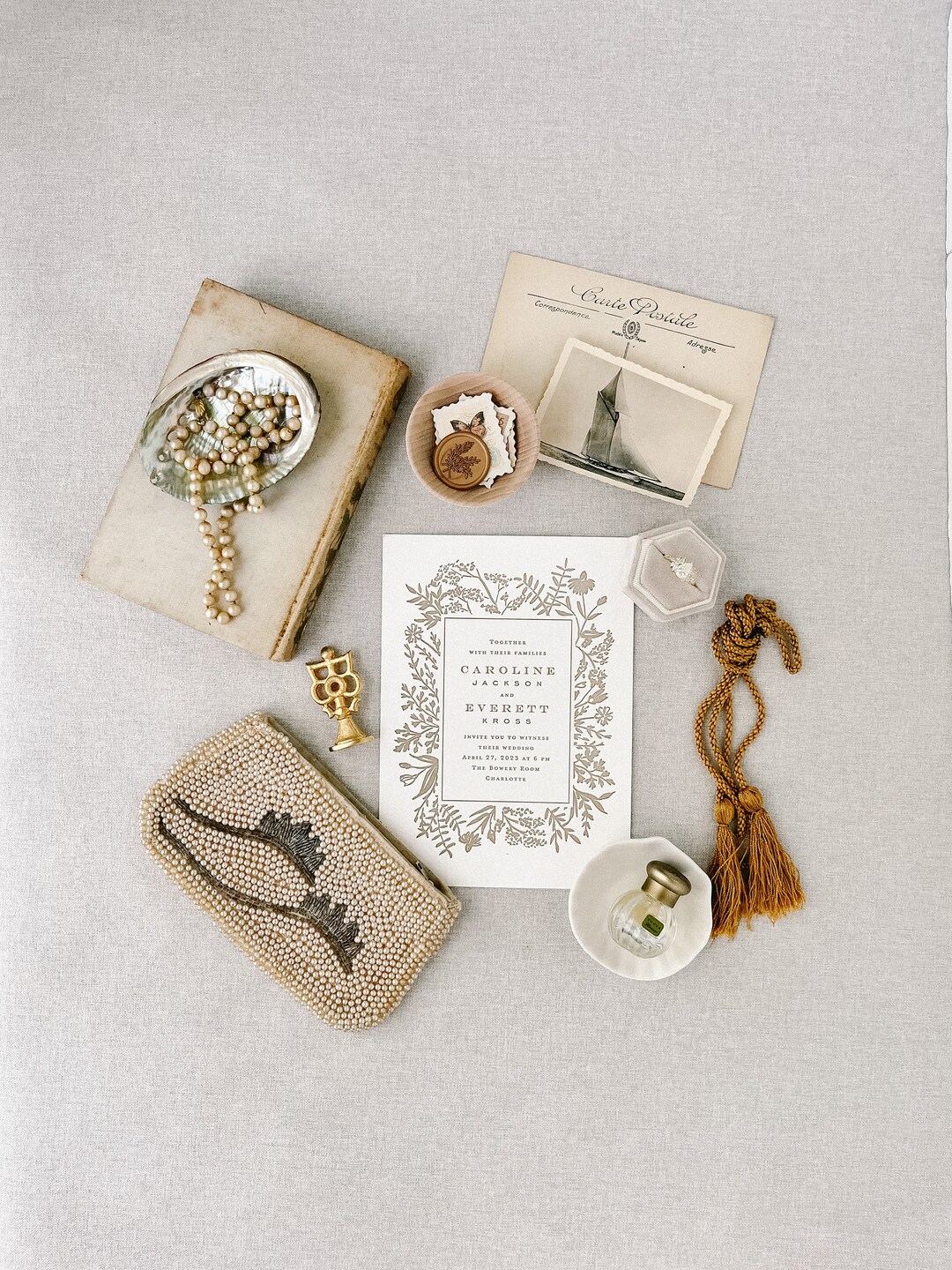 Stone Cotton Styling Mat Rollable and Double Sided Flat Lay Styling Mat ...