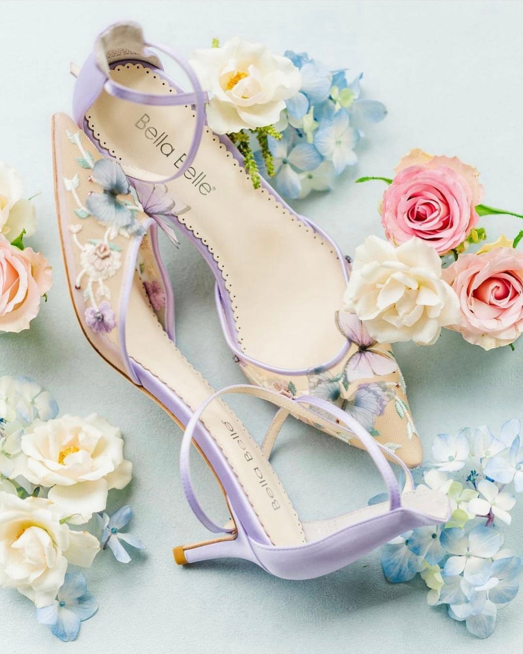 French Blue | Suede Styling Mat- Rollable and Double Sided Flat Lay ...