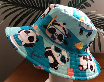 Panda Hat | Etsy