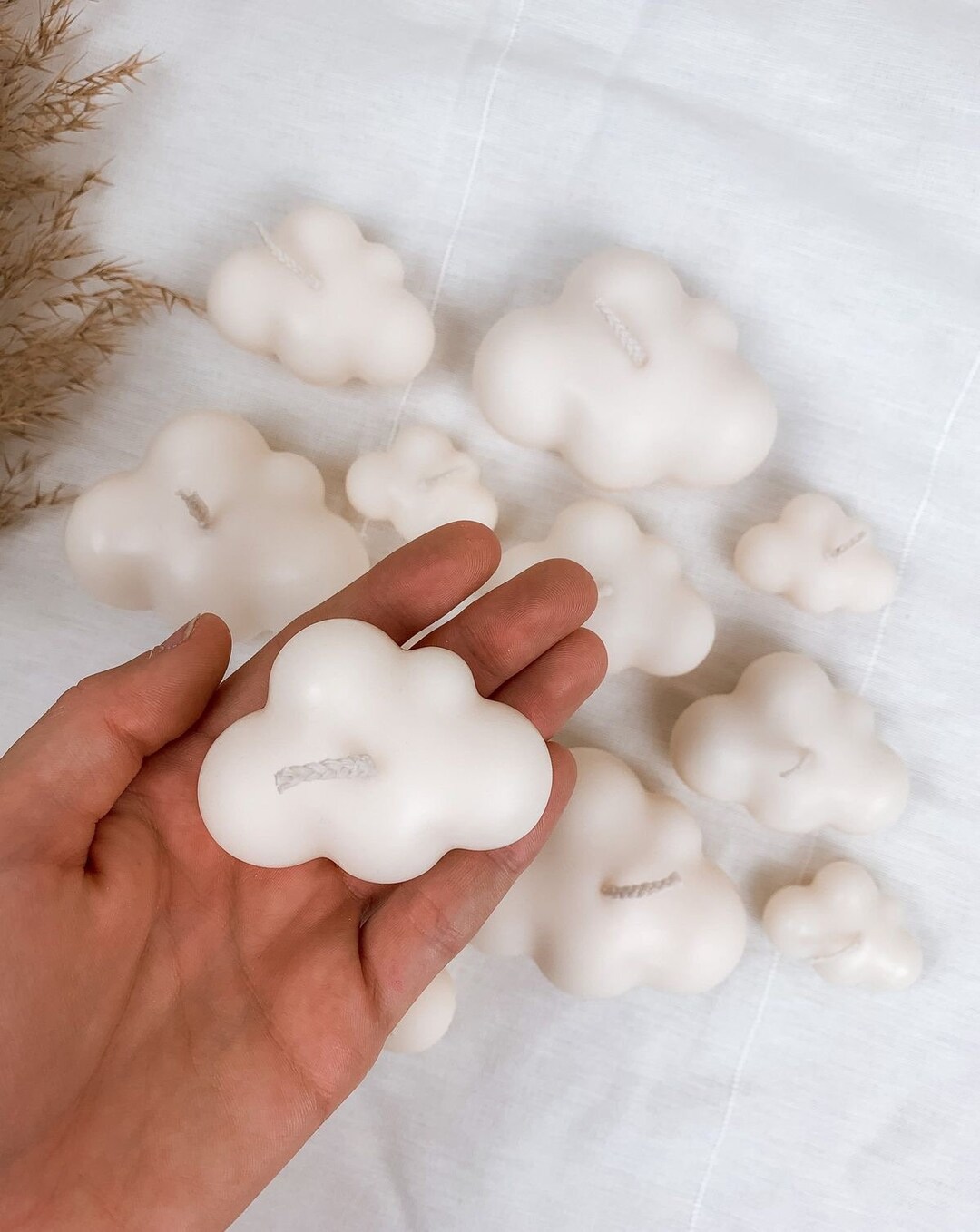 Mini Cloud Candles Perfect as a Guest Gift for Weddings, Events ...
