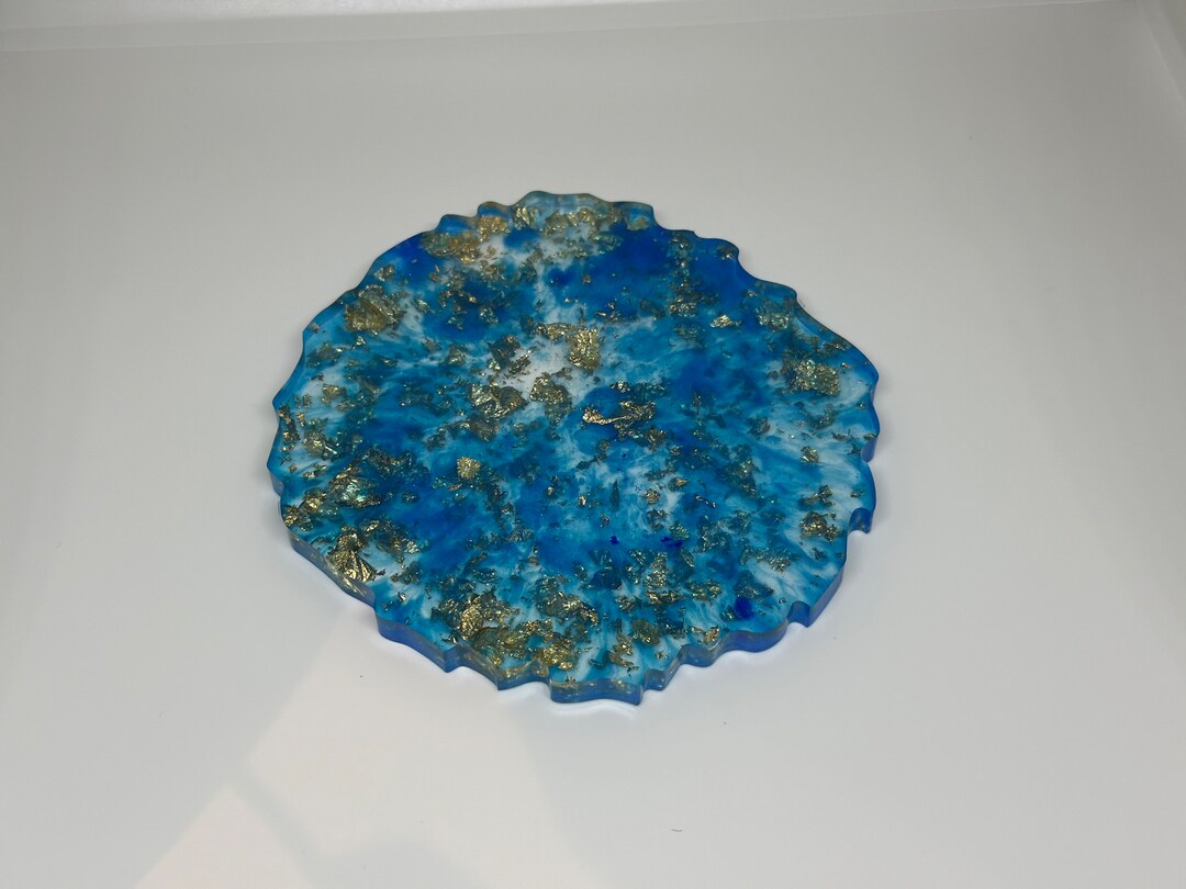 Personalized Resin Coasters X2, Interior Decoration, Candle Coasters ...