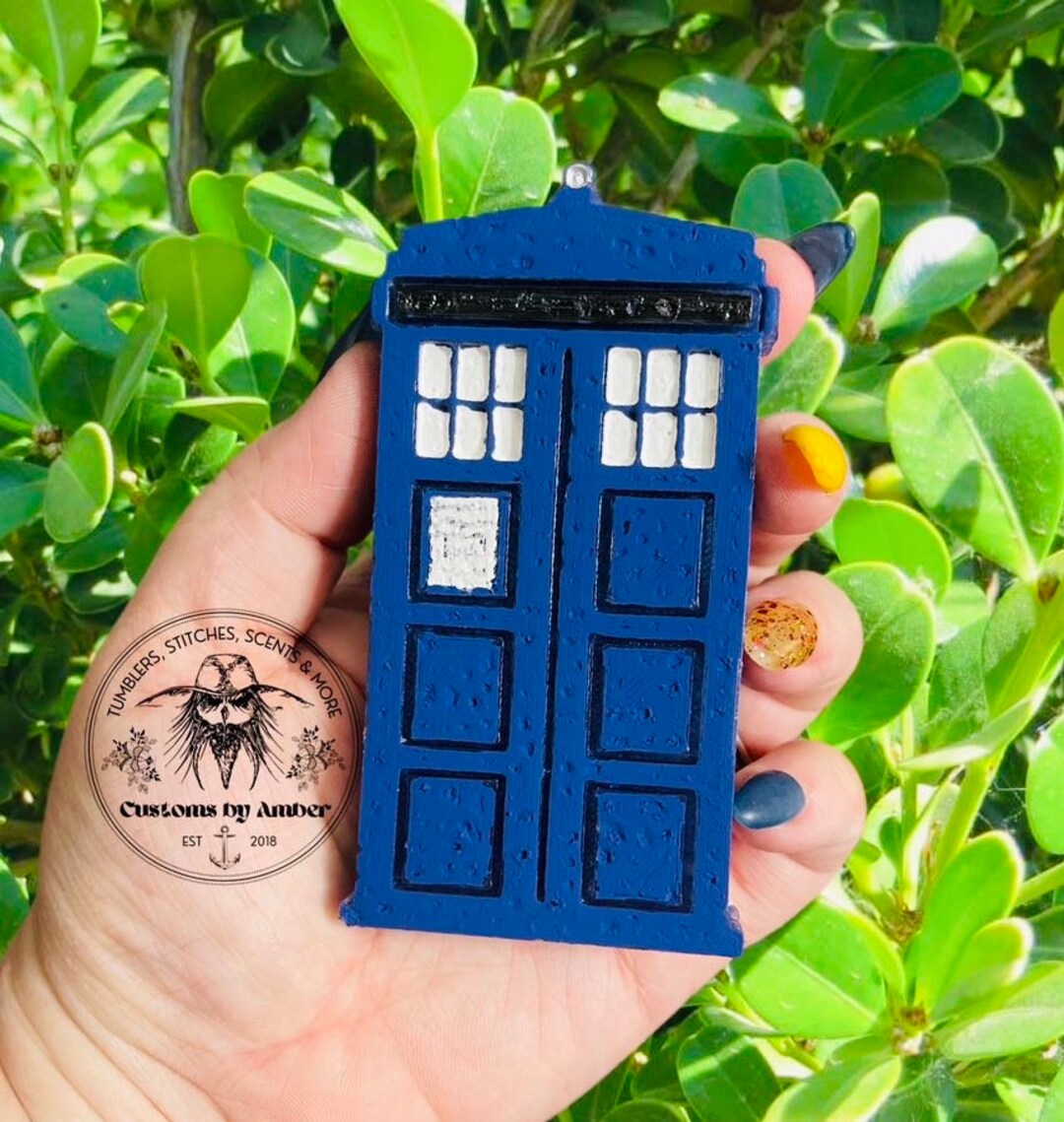 Tardis Doctor Phone Booth Car Freshie Cute Car Decor - Etsy