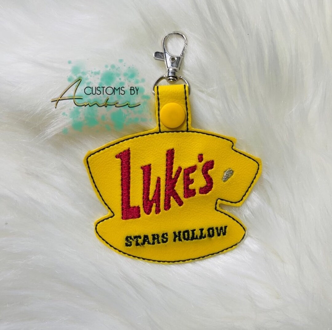 Inspired Lukes Diner Coffee Cup Key Fob/ Keychain - Etsy