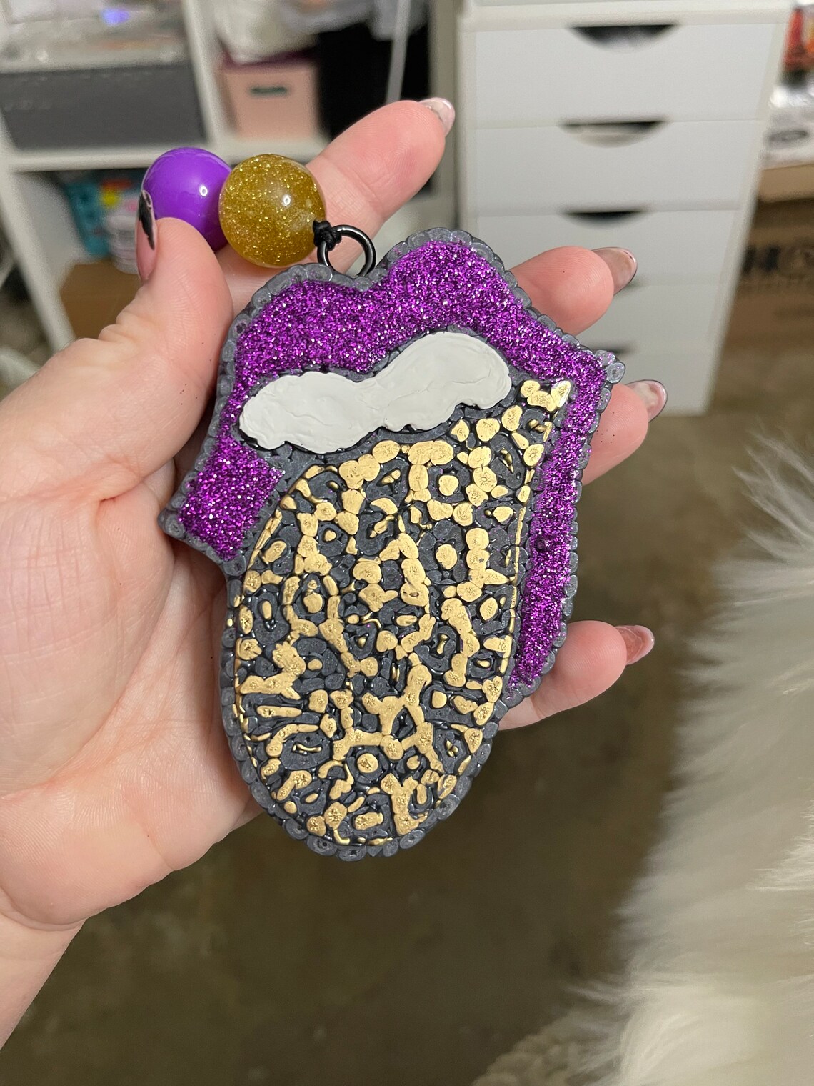 Leopard Lips Car Freshie Cute Car Decor - Etsy