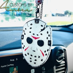 Jason Car Freshie Horror Guy Movie, Slayer Cute Car Decor - Etsy