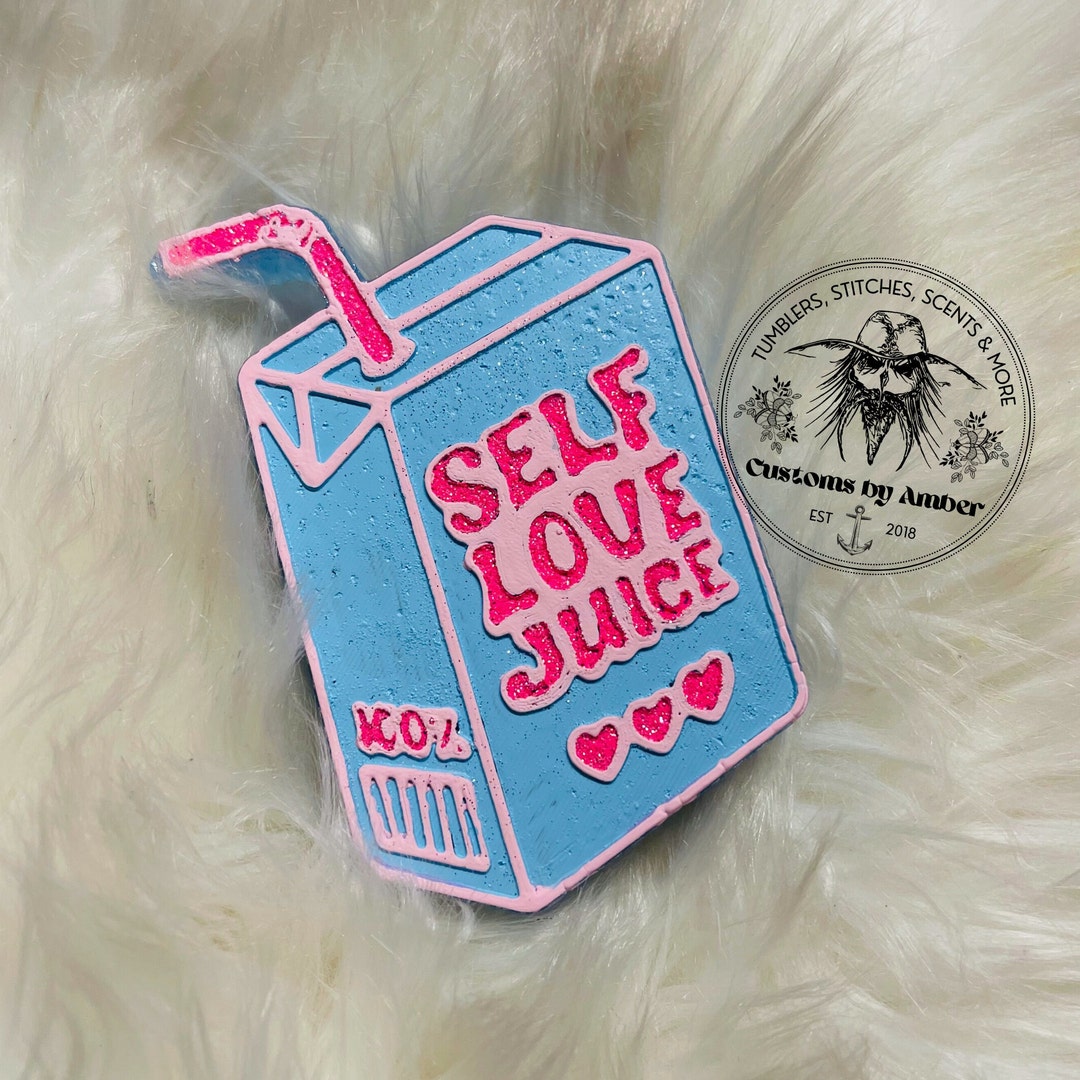 Self-love Juice Car Freshie Cute Car Decor - Etsy