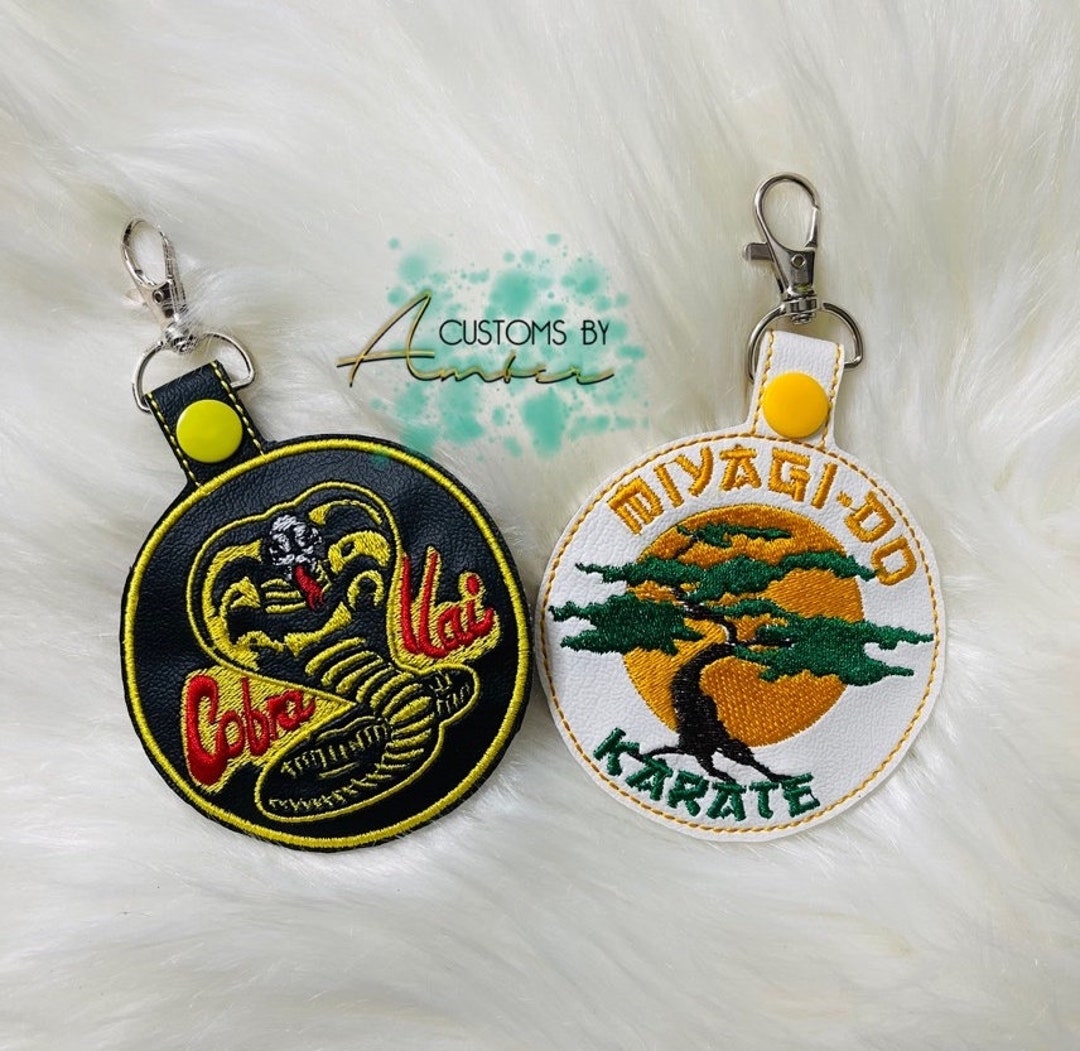 Cobra Kai, Karate Kid Key Fob/ Keychain - Etsy