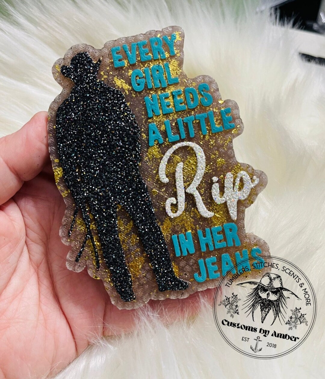 Cowboy Rip Car Freshie: Handmade Car Decor - Etsy