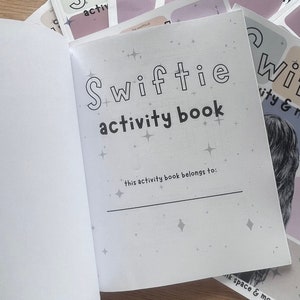 The Unofficial Swiftie Activity Book With Rank Space - Etsy