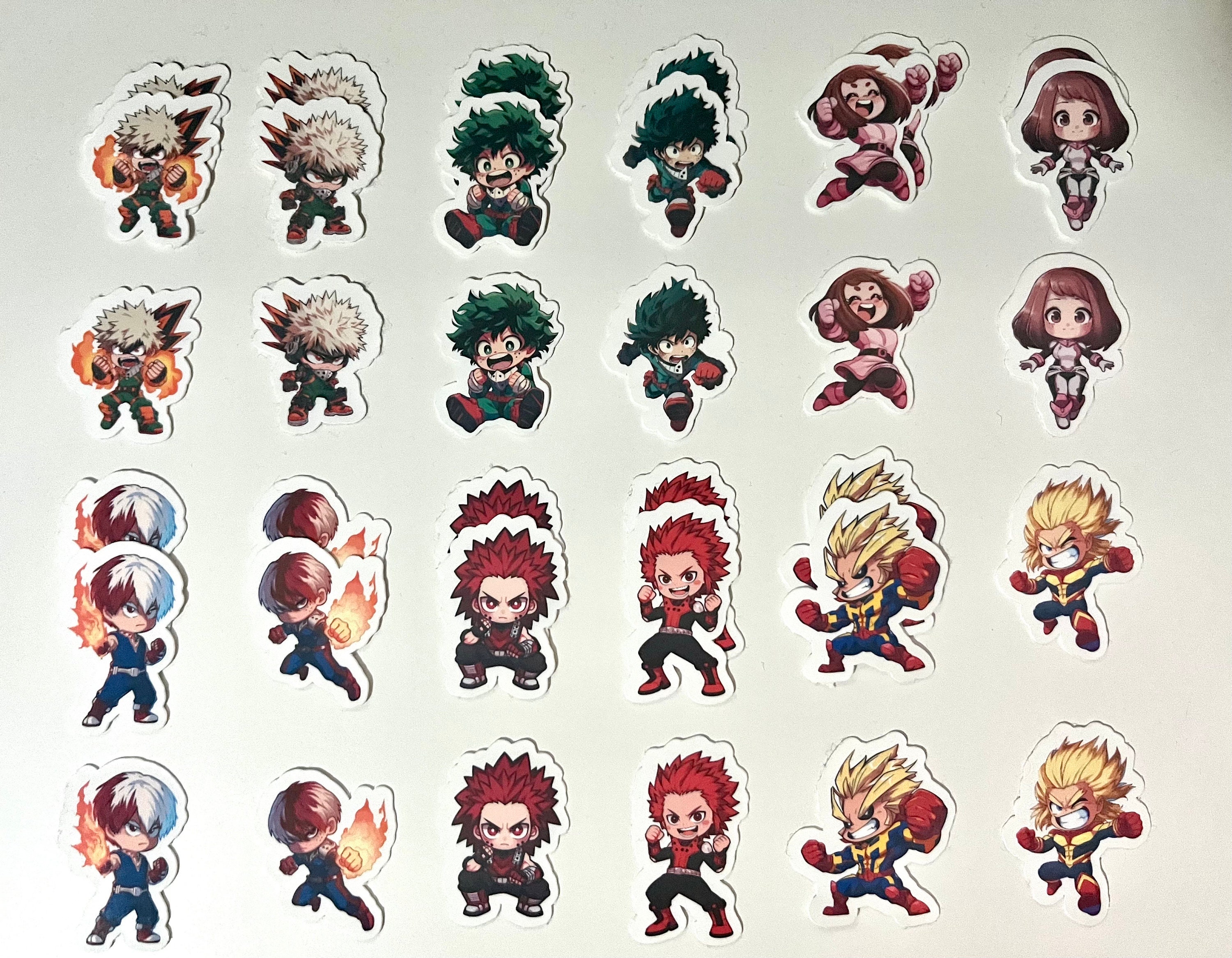 My Hero Academia Sticker, Anime Water Bottle Laptop Sticker, MHA ...
