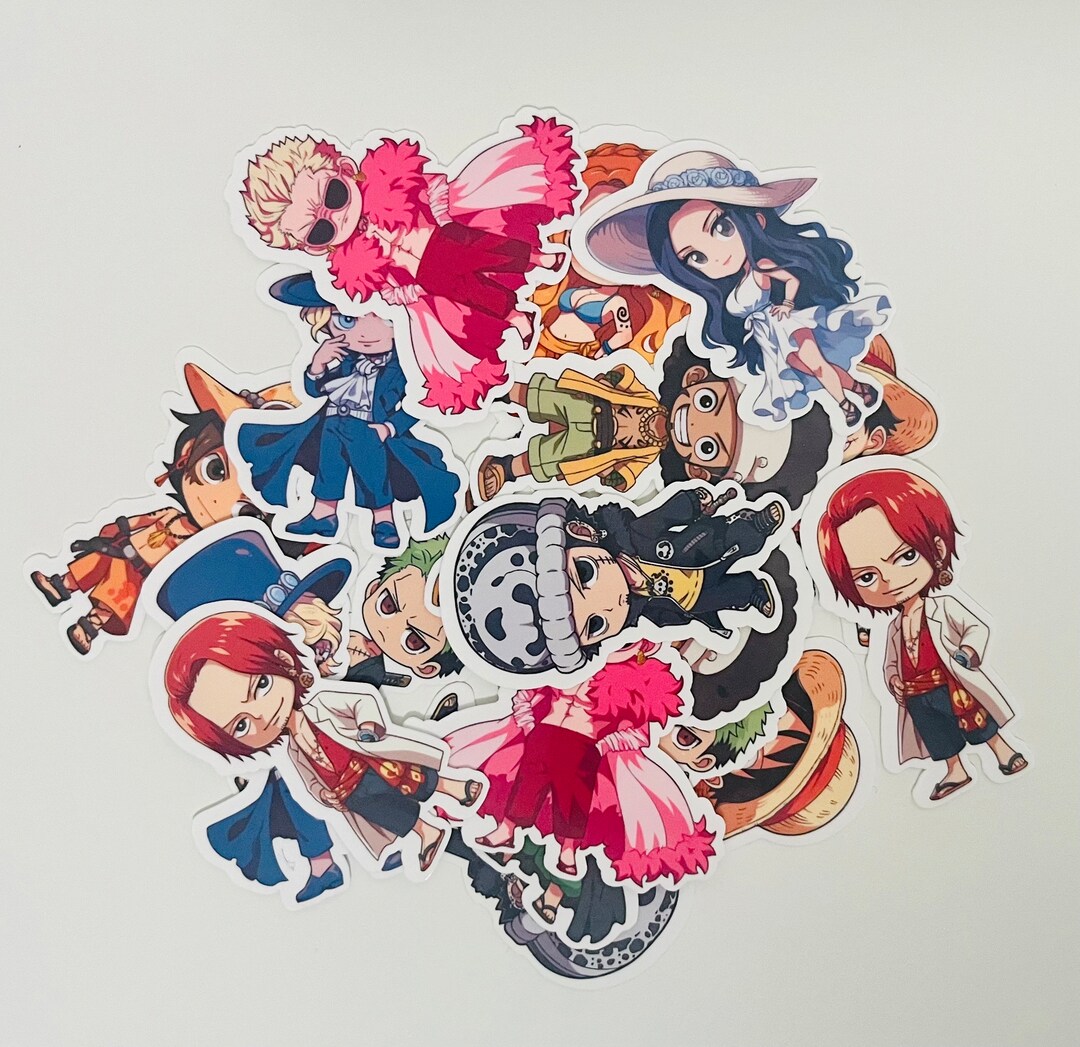 One Piece Anime Sticker, One Piece Pirate, Luffy, Zoro One Piece, Jolly ...