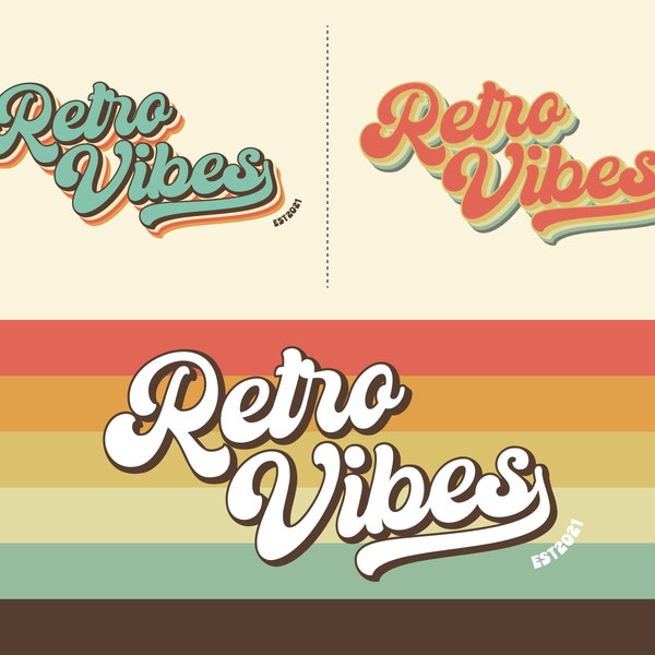Retro Logo Design - Etsy Australia