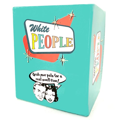 White People Hilarious Drinking Game Relatable Game for - Etsy