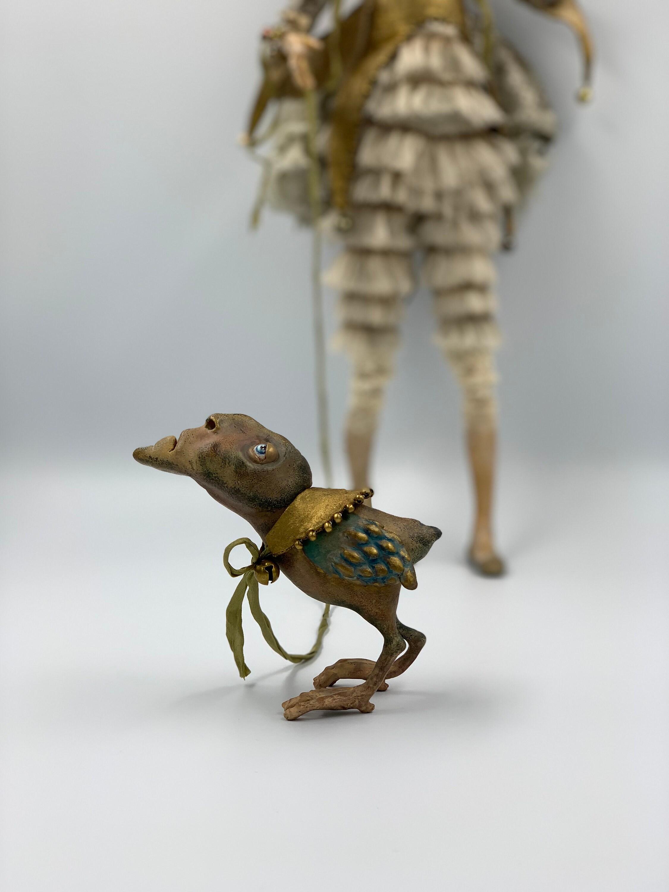 Fantasy Pierette Collection Art Dolls. Sculpture Girl With a - Etsy