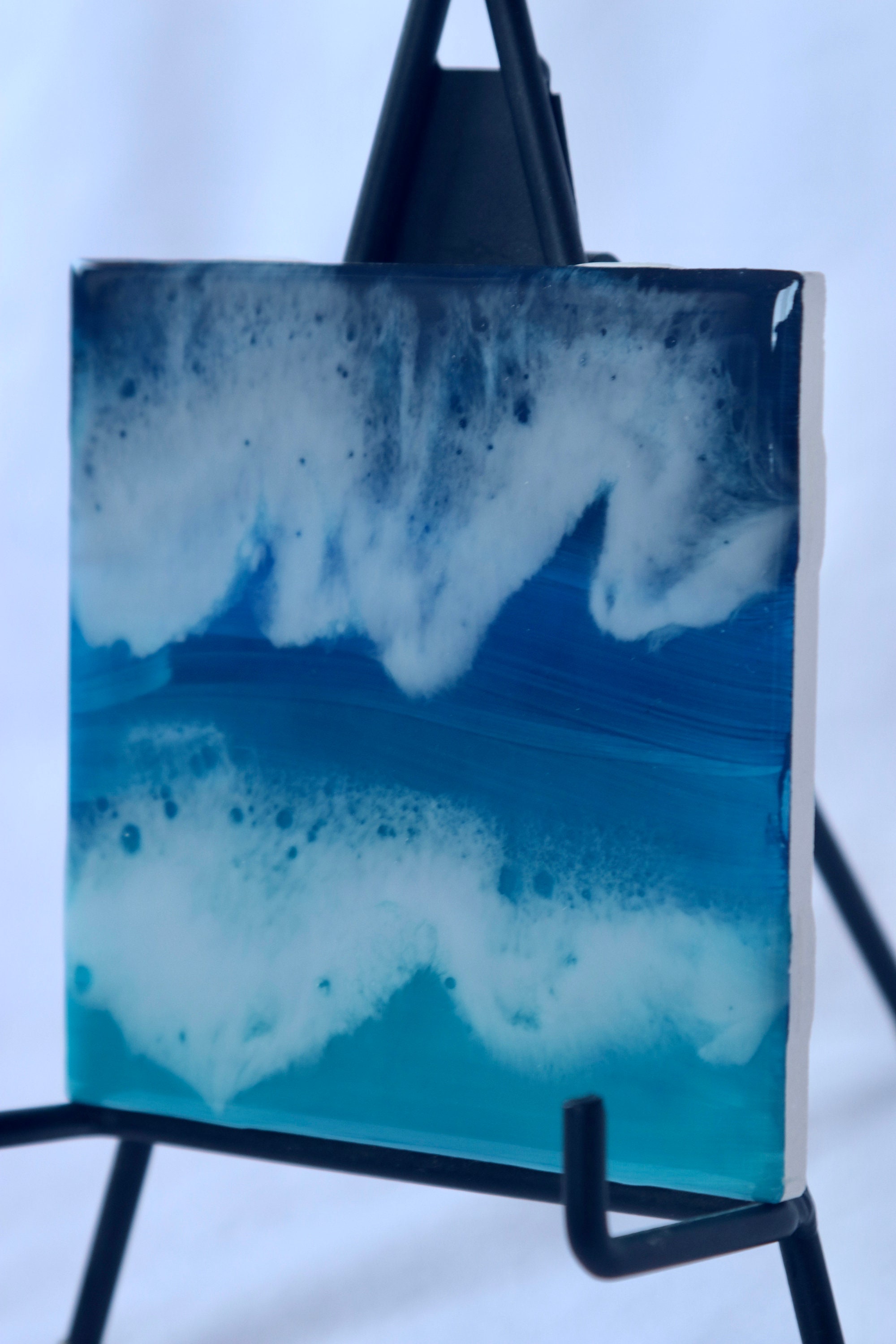 Epoxy Resin Ocean Wave Tile - Waves - Etsy