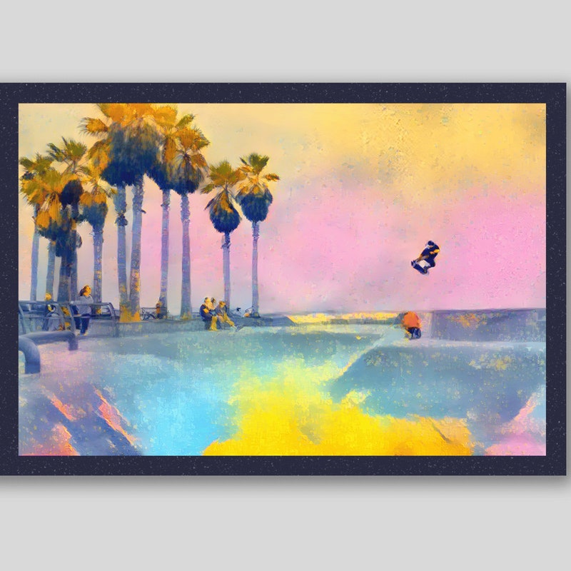 Skateboard Poster - Etsy