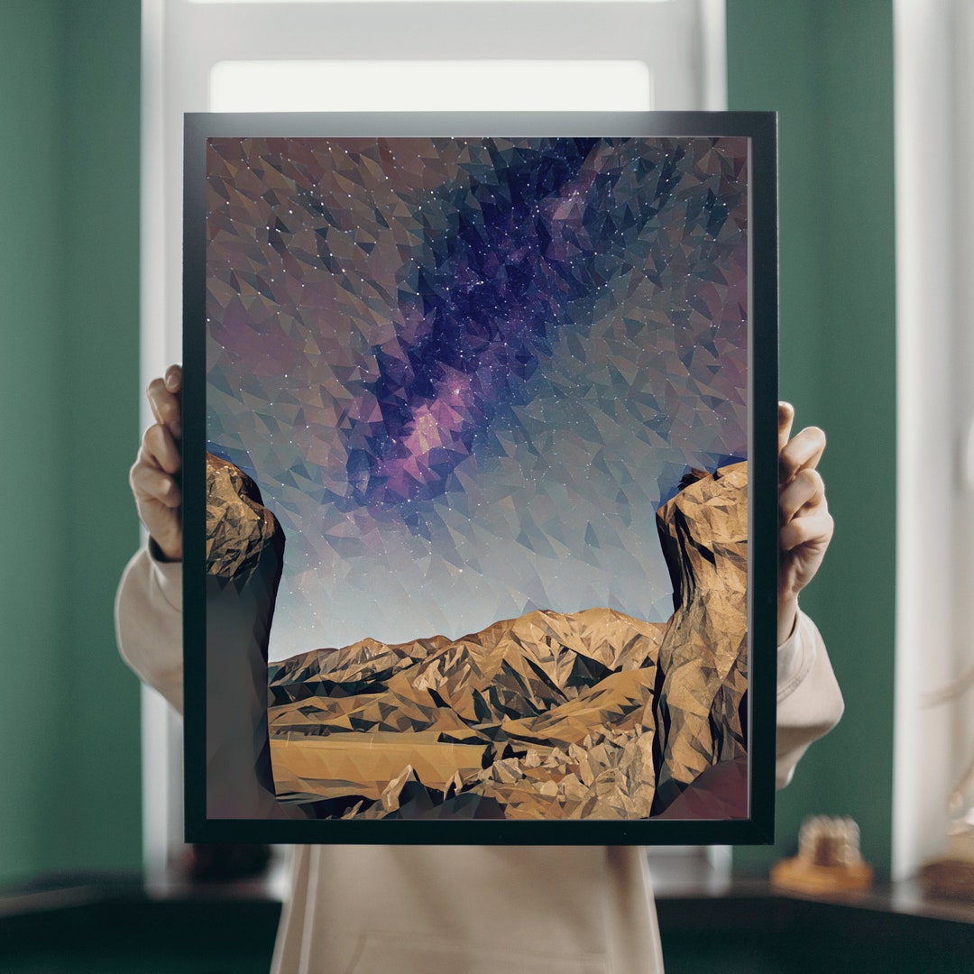 Printable Wall Art Milky Way Poster Milky Way Wall Art Milky Way Galaxy ...