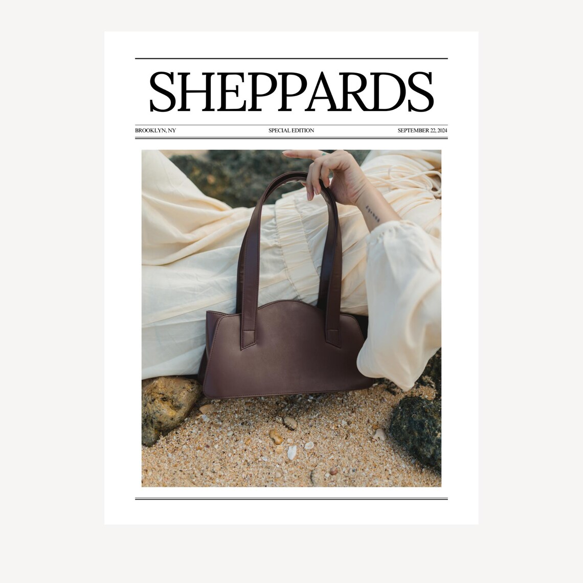 Canva Business Newspaper Template, Business Announcement, Brand ...