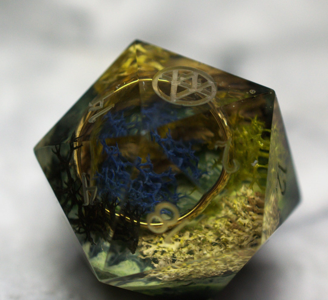 The One Ring: 50 Mm Goliath Handmade Die for Fans of Tabletop Gaming ...