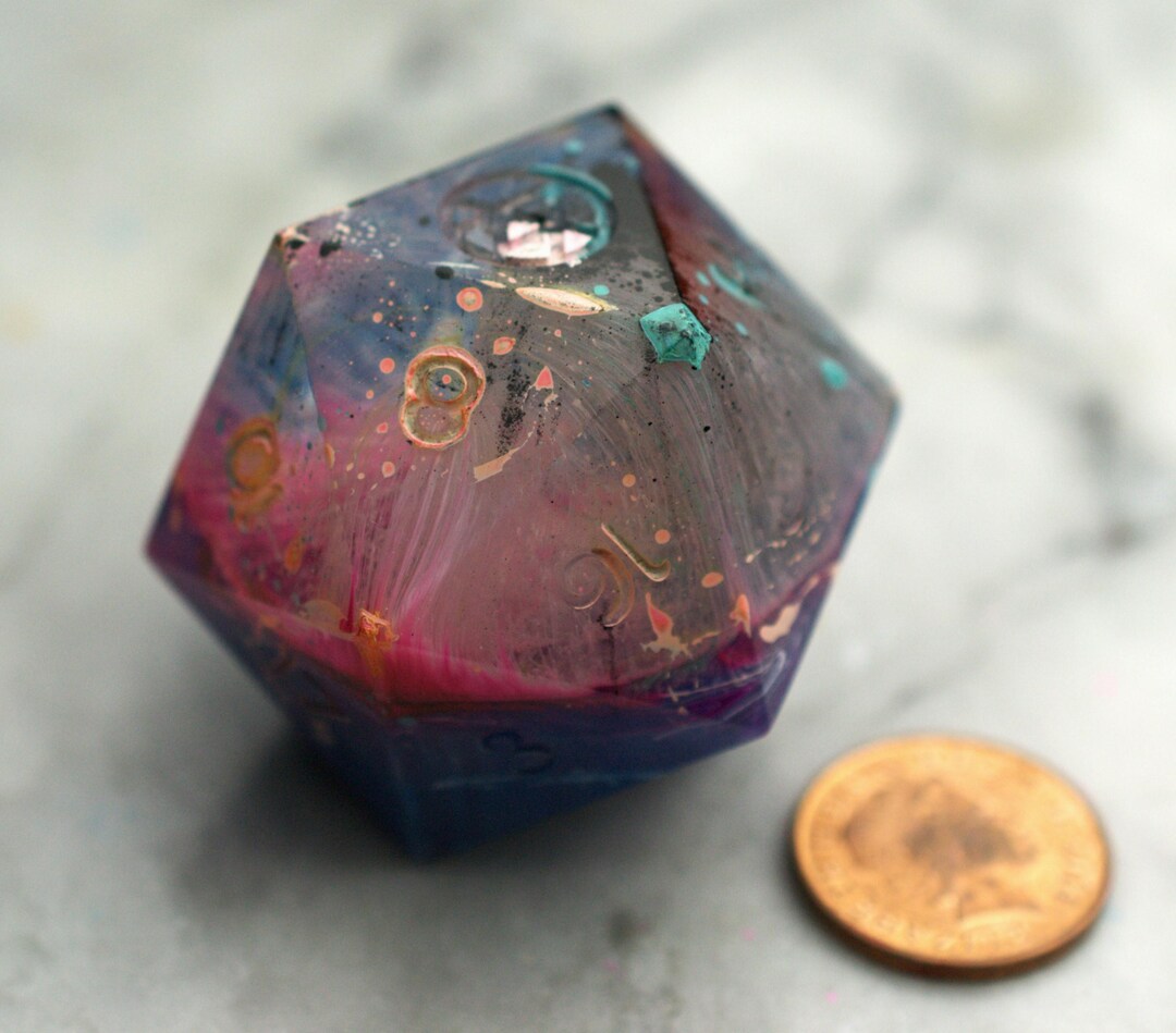 Outrun: 50 Mm Goliath Handmade Die for Fans of Tabletop Gaming ...