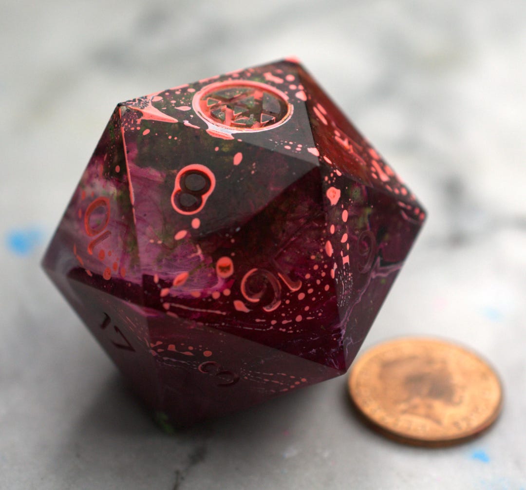 Ruins of Berez: 50 Mm Goliath Handmade Die for Fans of Tabletop Gaming ...