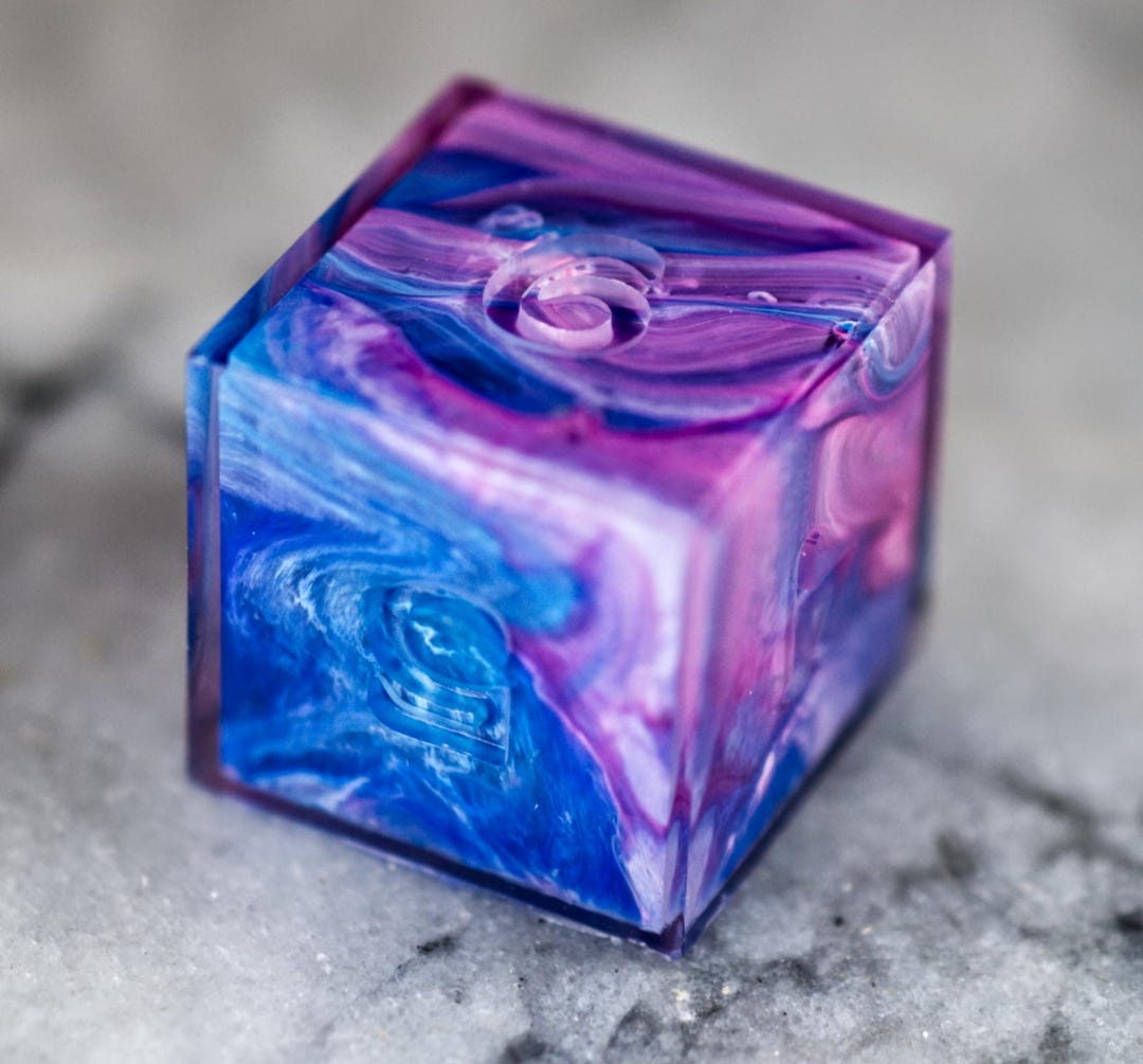 Shell of a Spell: Handmade Sharp-edge Dice TTRPG, DND, Pathfinder ...