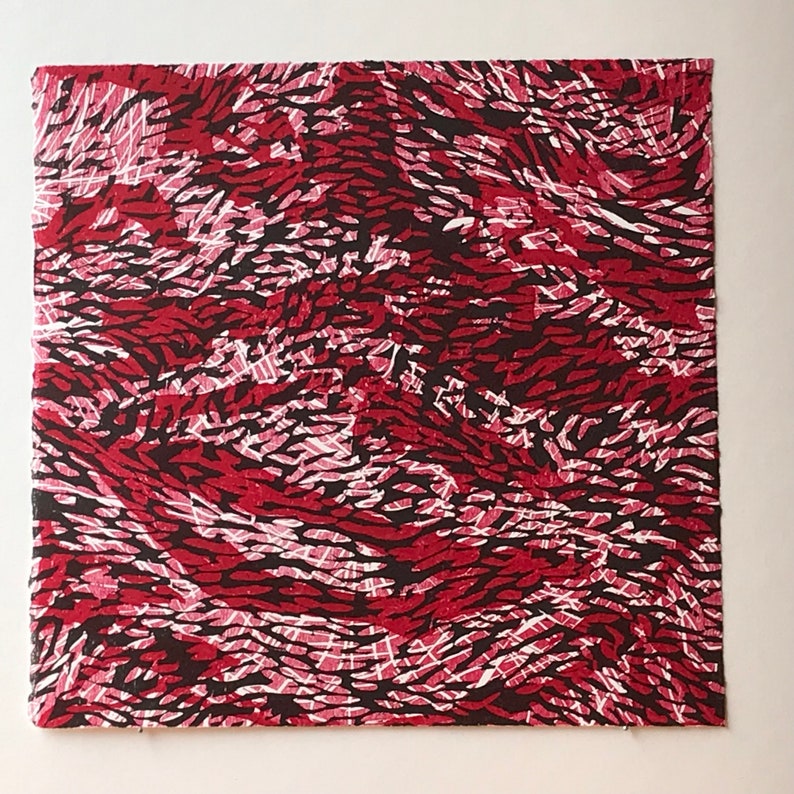 Print Woodcut Relief: How to Catch Water - Etsy