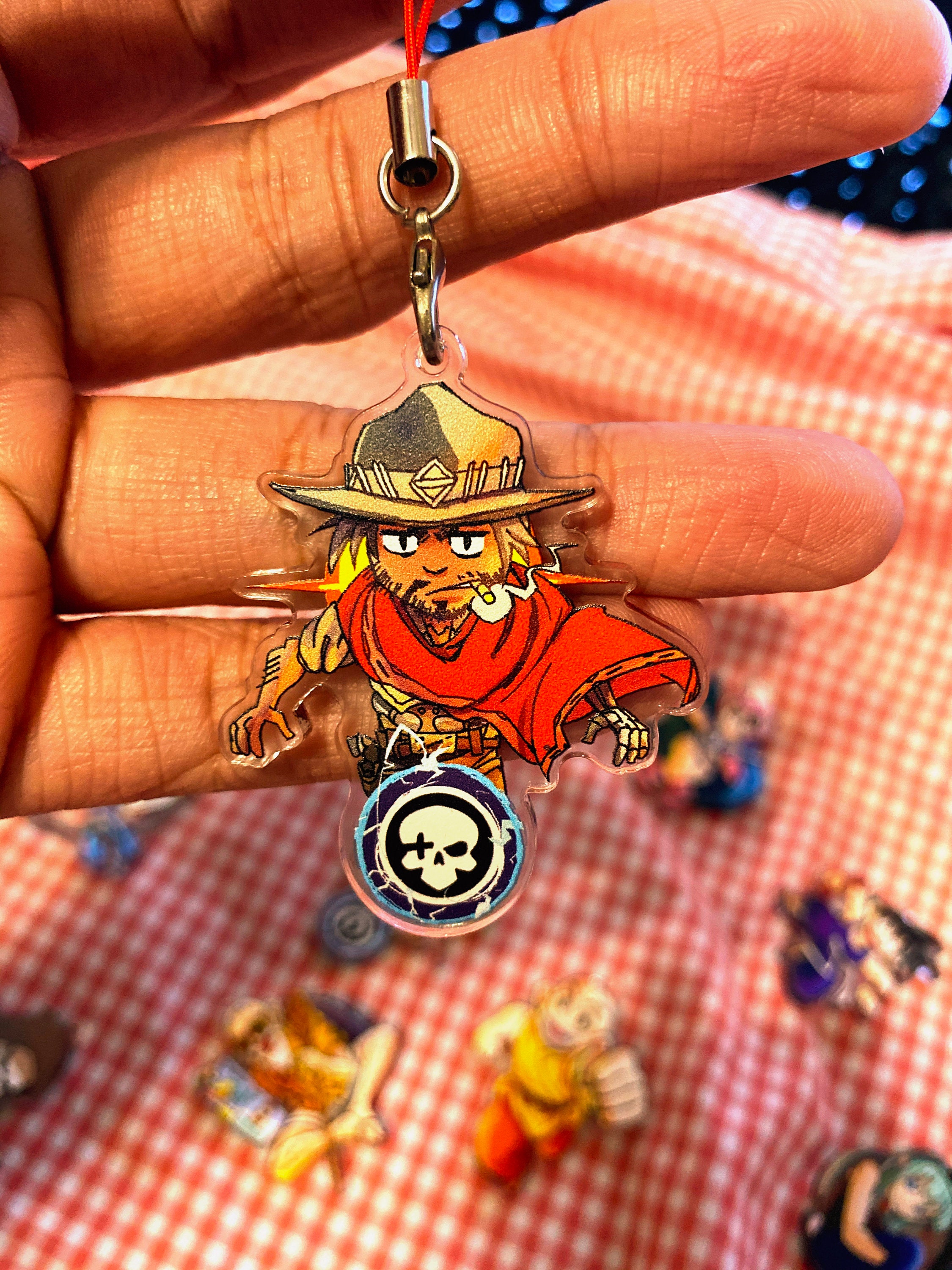 Overwatch Double-sided Charms 1.5 Clear Acrylic - Etsy