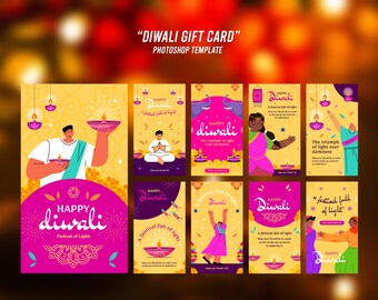 Deepavali Greeting Cards - Etsy