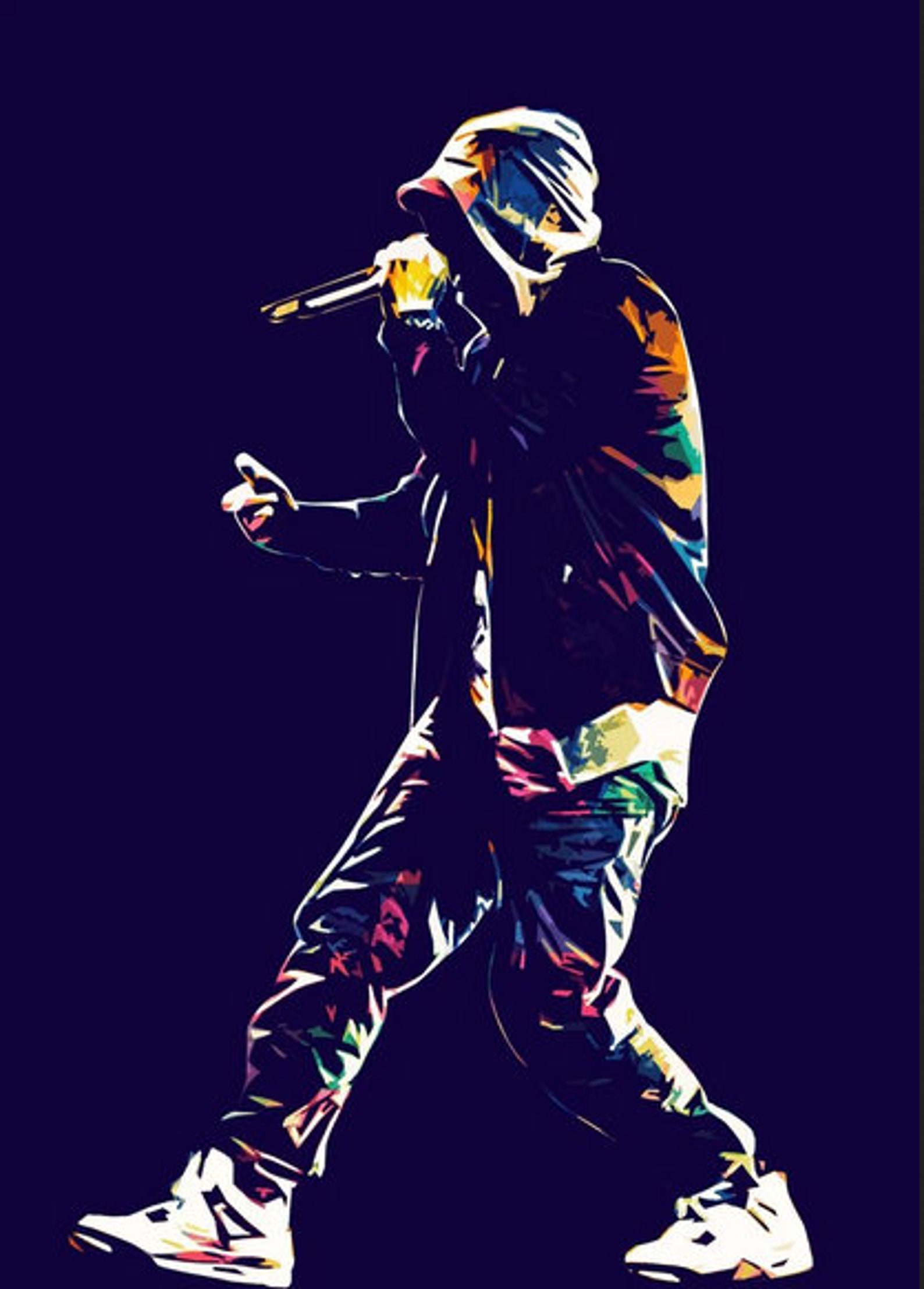 Eminem Poster Decorative Painting Wall Art Living Room Posters | Etsy