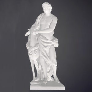 Cyparissus Replica, Sculpture Decor, Animal Deer and Man, Palace of ...