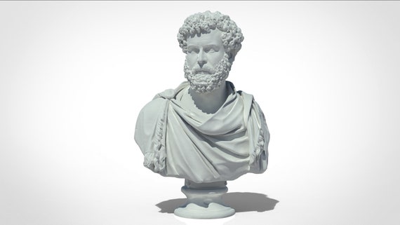 Draped Bust of A Man Bust Decor Art Bust Bust Men Garden - Etsy