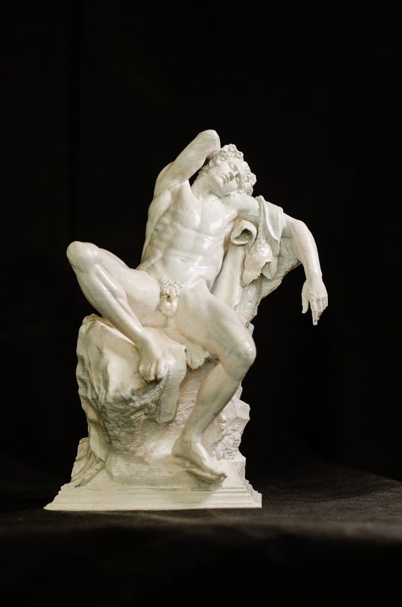 Fauno Barberini Esculturas clásicas Arte griego antiguo - Etsy España