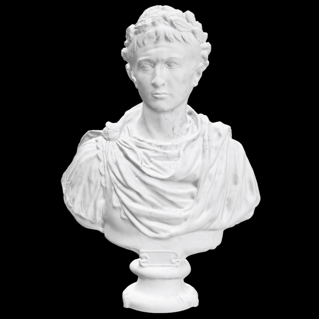 Octave Auguste Bust Replica Octave Auguste Head Roman - Etsy