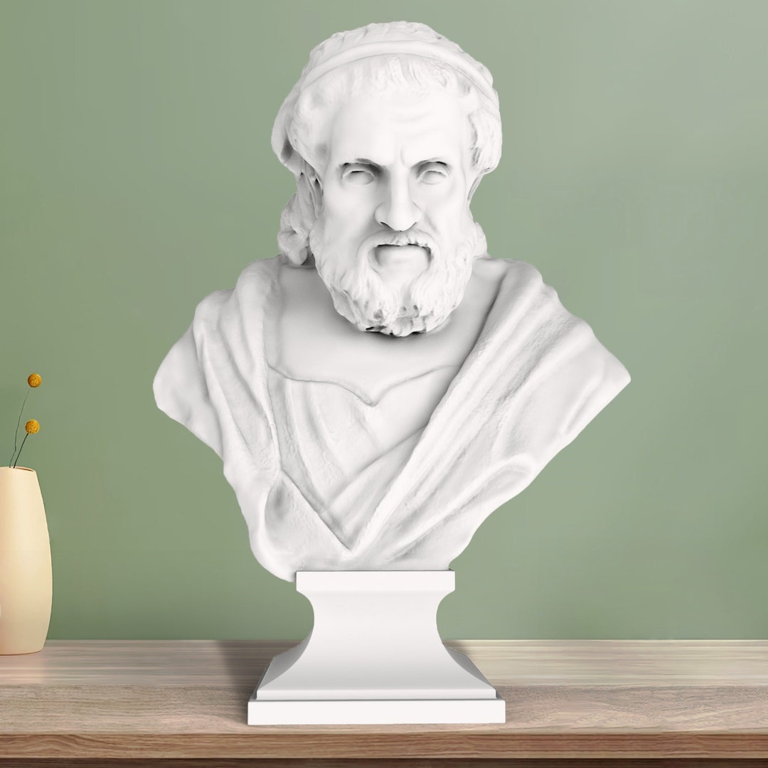 Greek Philosopher Bust, Imperial Academy of Arts, Bust Portrait, Bust ...