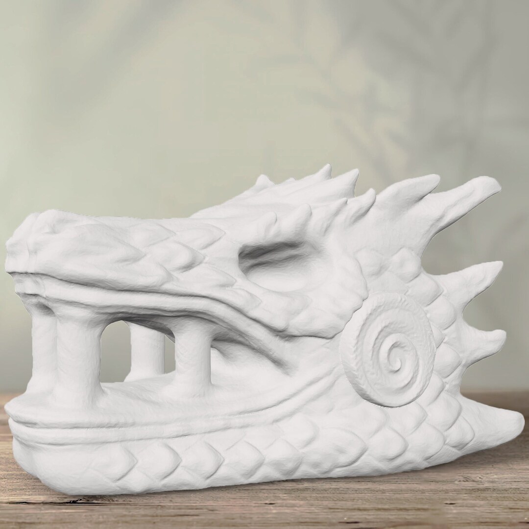 Dragonstone Gate Statue Game of Thrones Sculpture Dragon - Etsy