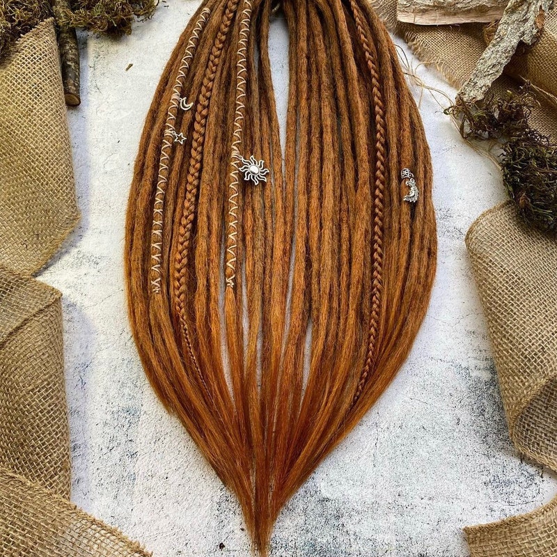 Red Dreadlocks - Etsy