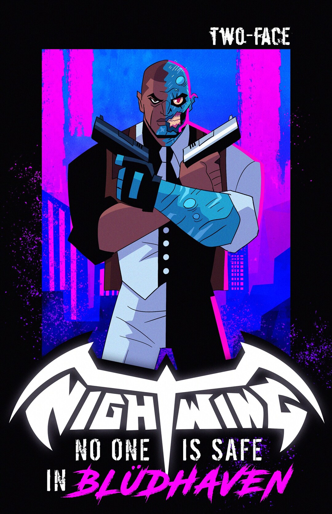 Two-face Poster - Etsy