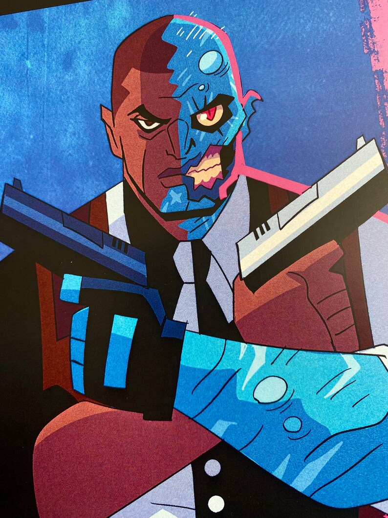 Two-face Poster - Etsy