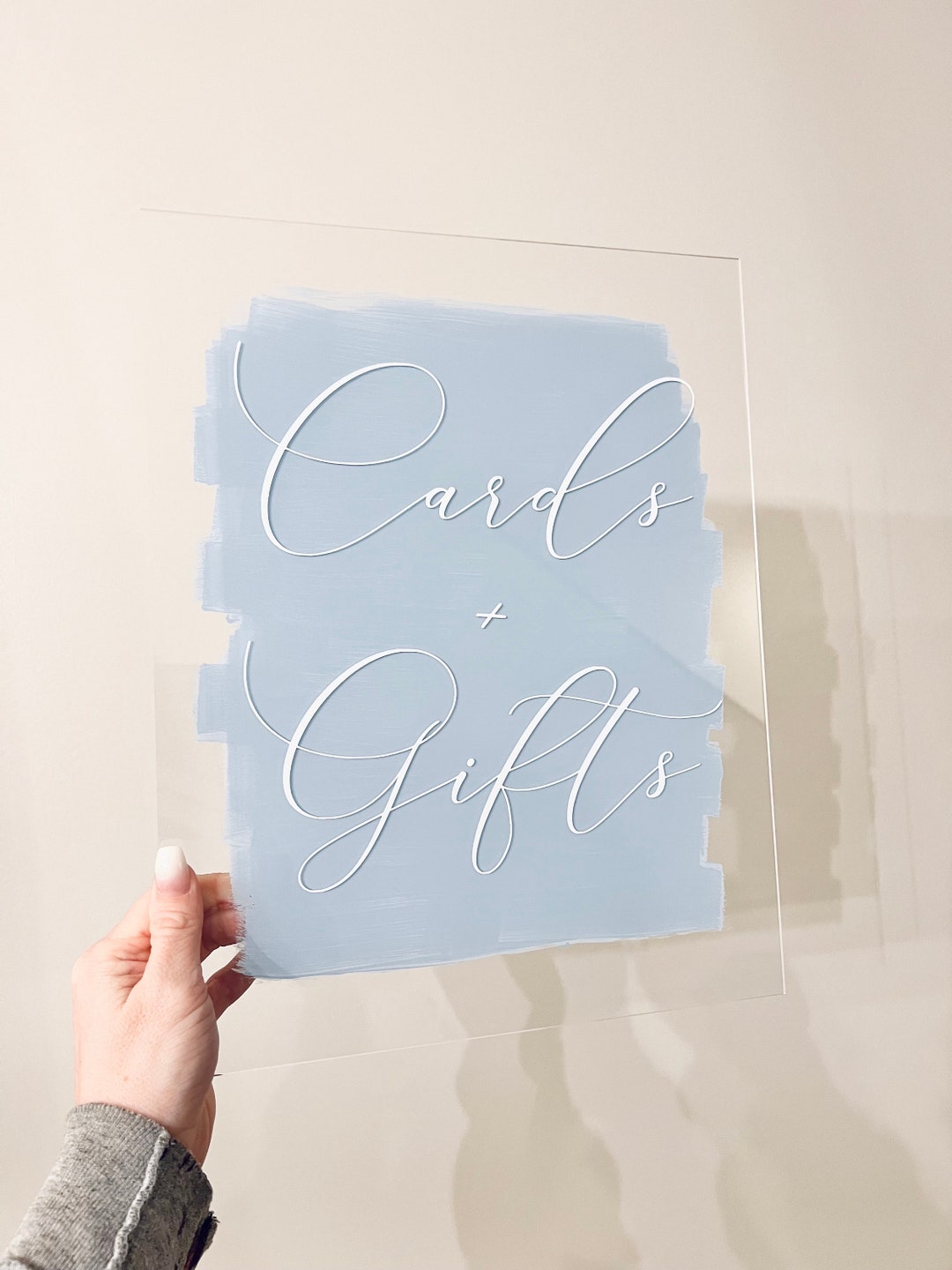 Cards, Gift Table Sign - Acrylic Wedding Decor - Reception Decor - Etsy