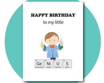 Genius Greeting Card - Etsy
