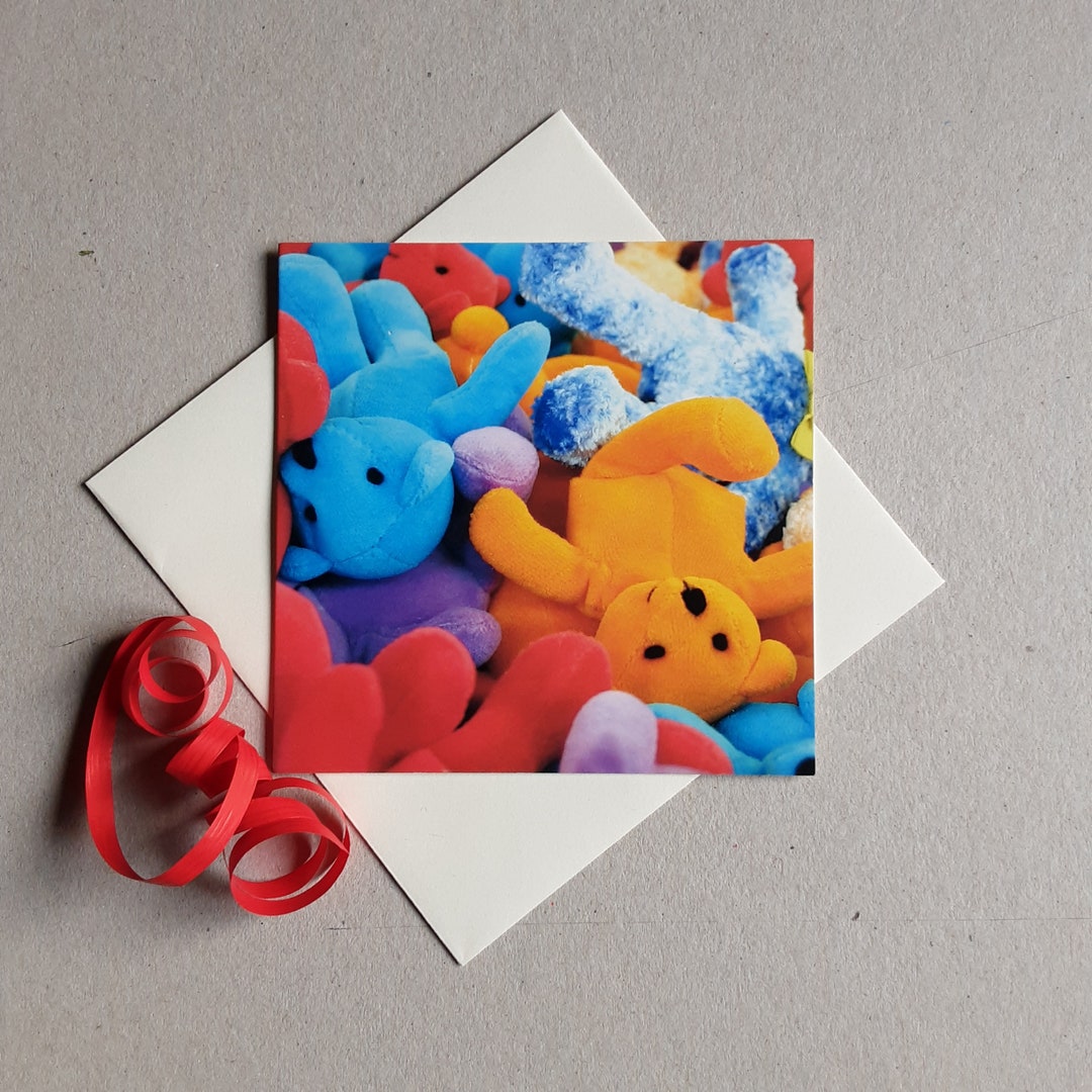 Greeting Card, Funfair, Little Teddy Bears, Children, Birthdays and ...