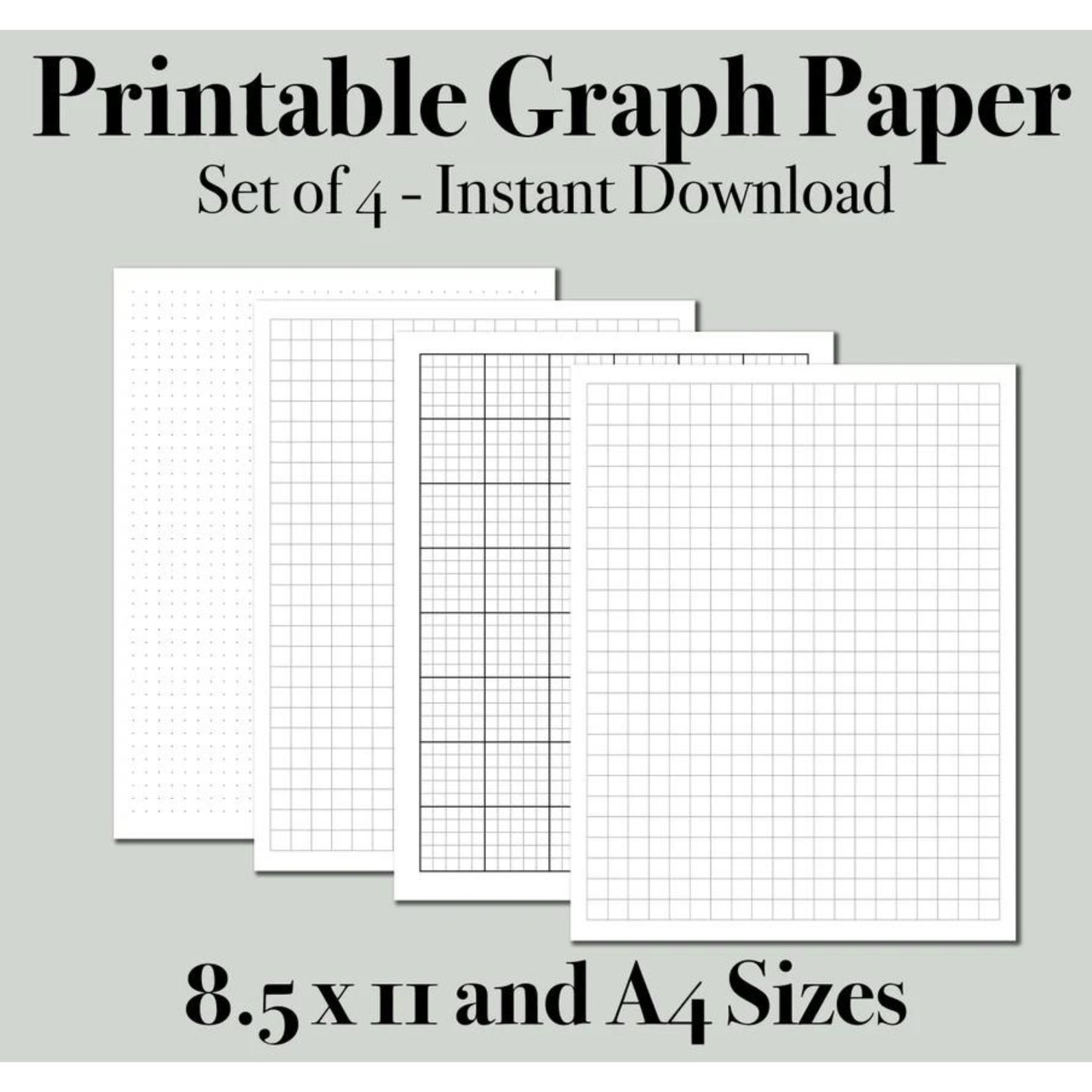 Printable Graph Paper PDF. Dot Grid Paper. Bullet Paper. Grid Paper ...