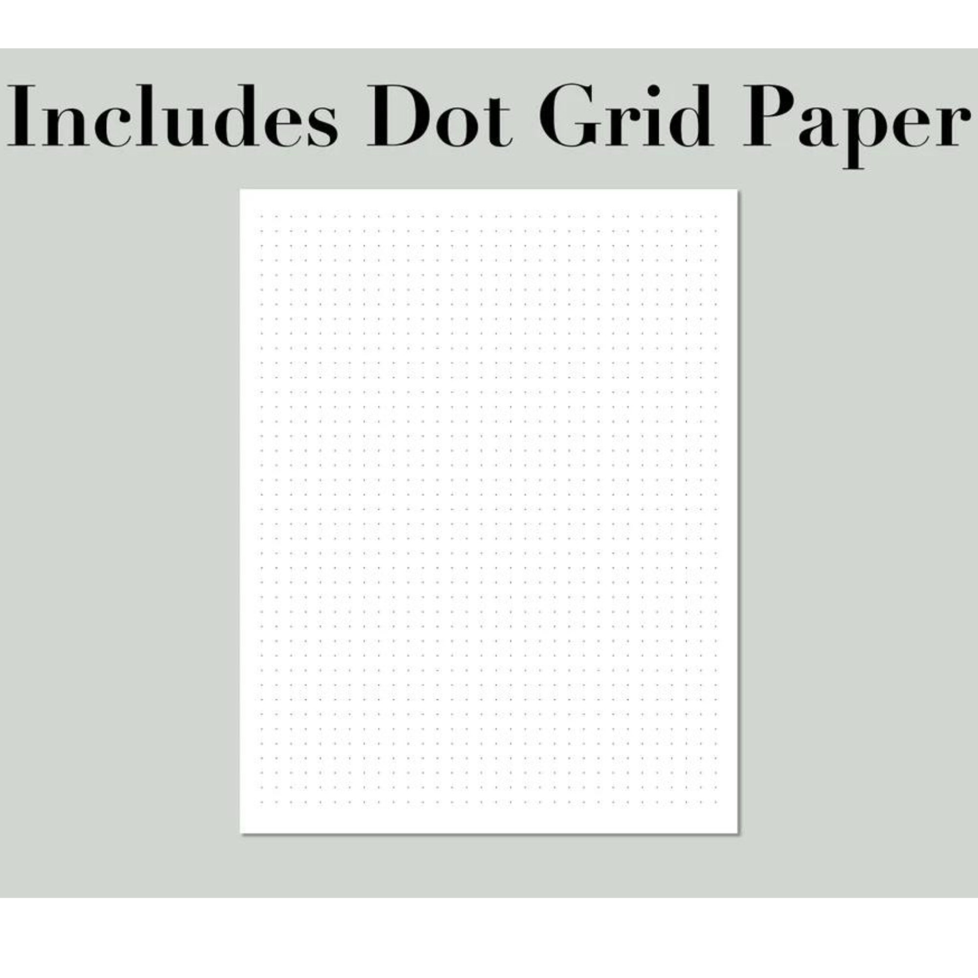 Printable Graph Paper PDF. Dot Grid Paper. Bullet Paper. Grid Paper ...