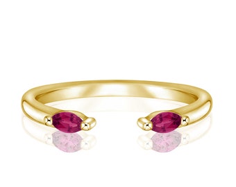 Ruby Wedding Ring - Etsy