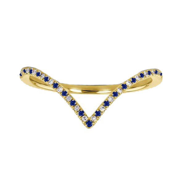 Deep V Ring - Etsy