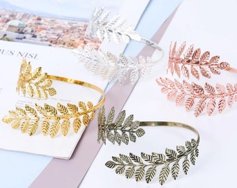 Leaf Arm Cuff - Etsy